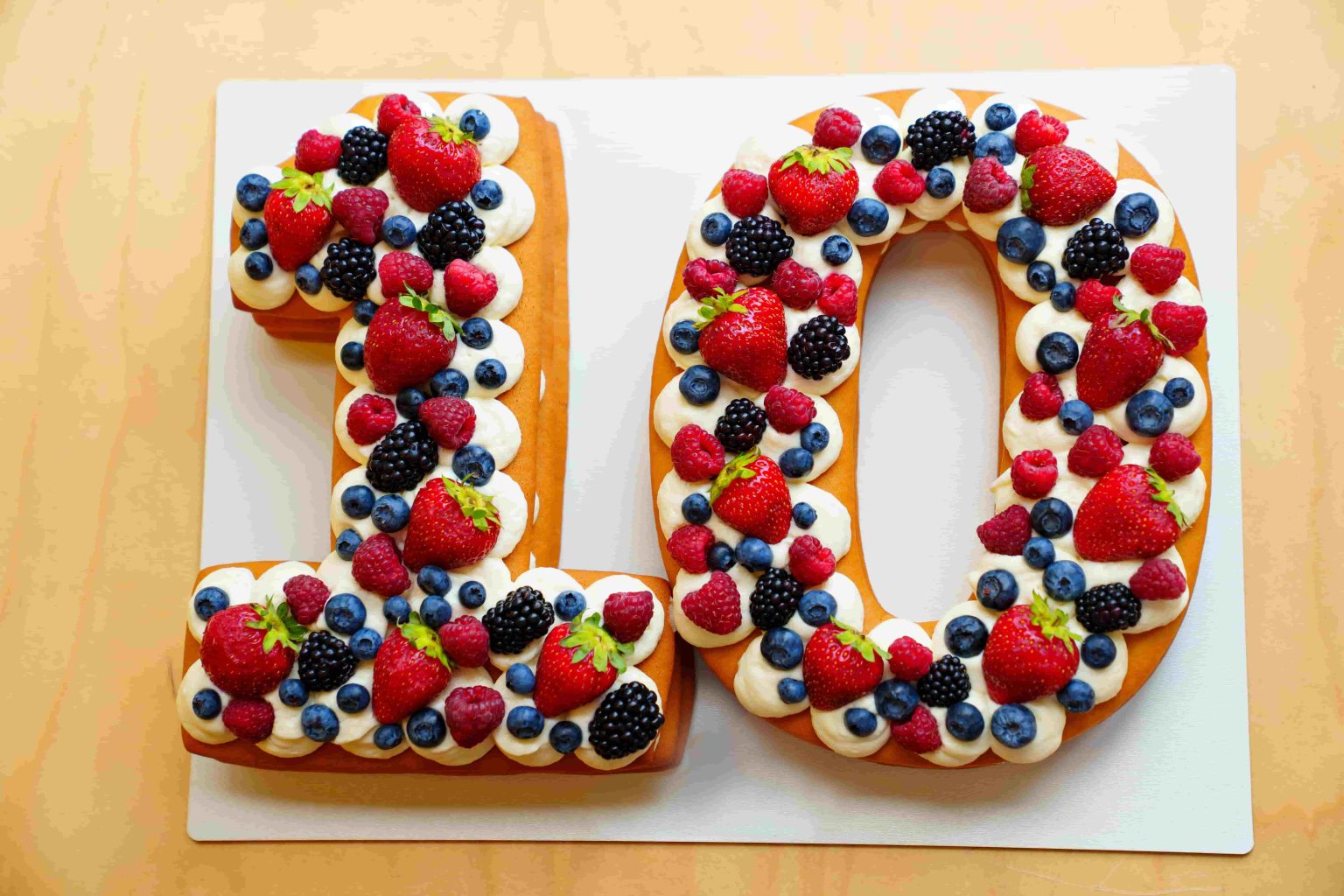 5 Délicieuses Recettes de Number Cake Génoise Faciles ! - CFA Espace ...